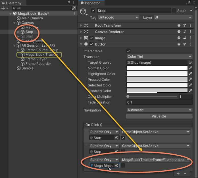 MegaBlock_Basic — EasyAR Mega 文档